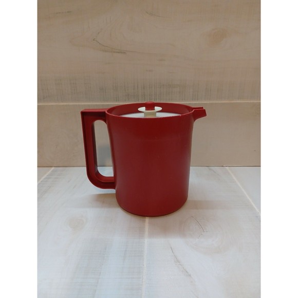 Tupperware | Kitchen | Vintage Red Tupperware Pitcher | Poshmark